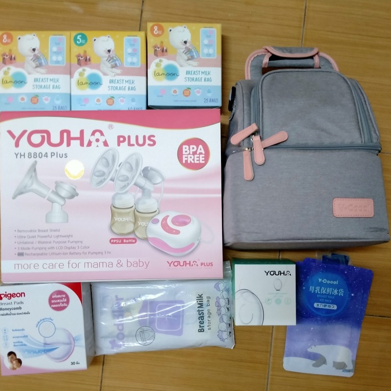 เครื่องปั๊มนม YOUHA | mombiestreet สินค้าแม่และเด็ก