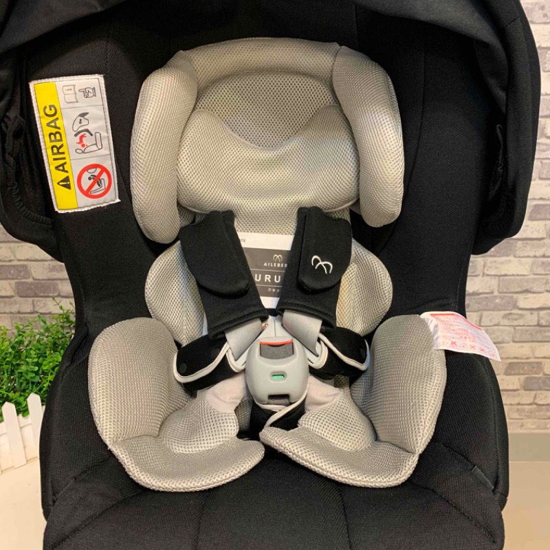 คาร์ซีท Ailebebe รุ่น Kurutto NT2 Premium รุ่นใหม่ ปี 2015 สีดำเทา พร้อมหลังคา | mombiestreet ...