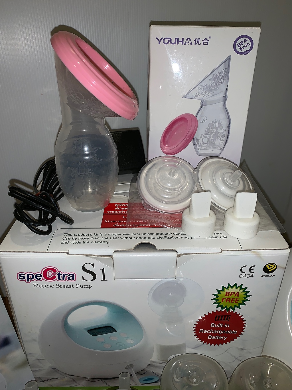 เครื่องปั๊มนม Spectra รุ่น S1 | mombiestreet สินค้าแม่และเด็ก