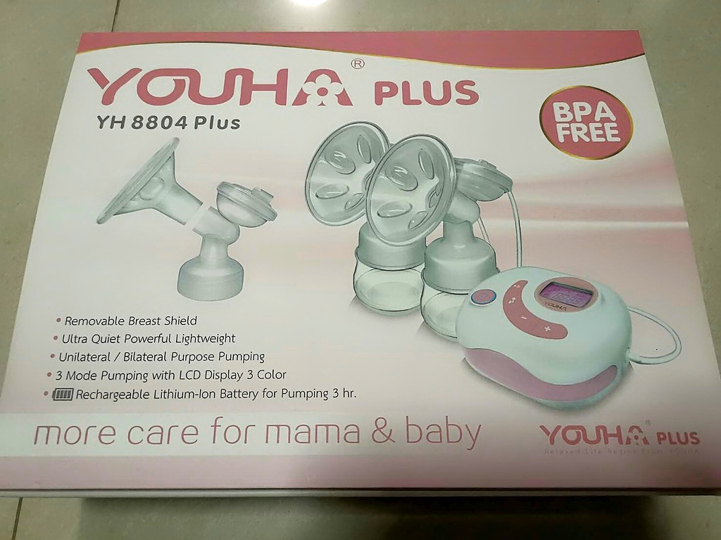 เครื่องปั๊มนม YOUHA PLUS 8804+ | mombiestreet สินค้าแม่และเด็ก