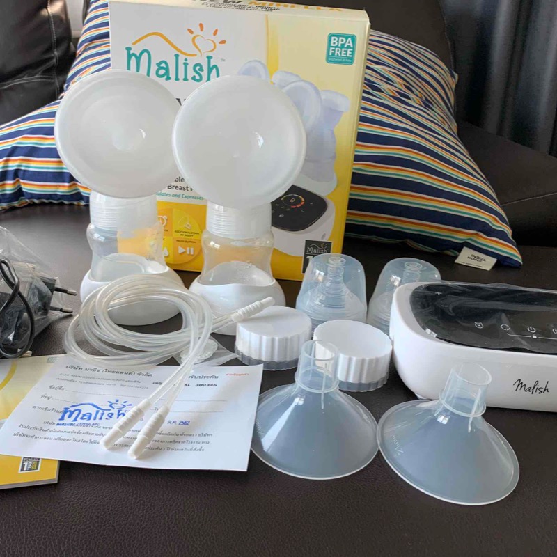 เครื่องปั๊มนม Malish all new mirella มือสอง สภาพดีมาก ประกันถึง ธันวาคม ปี 2563 | mombiestreet ...