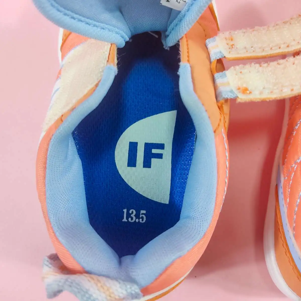 IFME Light รองเท้าผ้าใบสีโอรส size 13.5 | mombiestreet สินค้าแม่และเด็ก