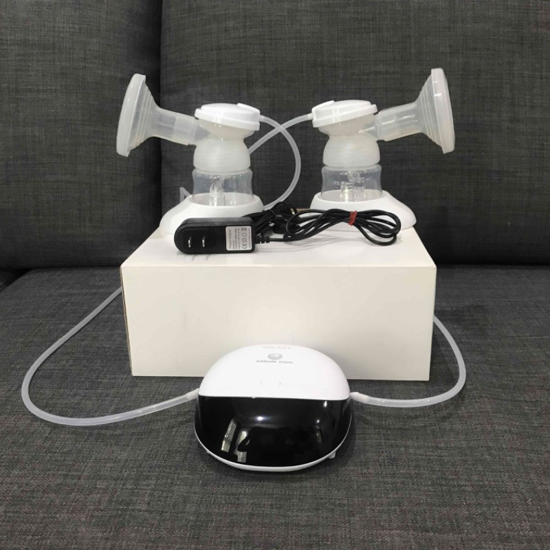 เครื่องปั้มนมมือ2 Attitude Mom รุ่น Galaxy แบตเตอรี่ในตัว กรวยซิลิโคนแท้ 100 | mombiestreet ...